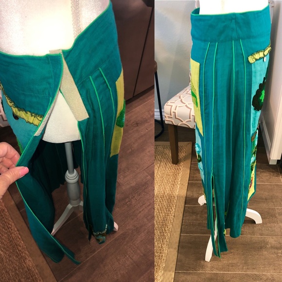 Paul Ropp | Skirts | Paul Ropp Vintage Bohemian Boho Long Wrap Skirt S ...